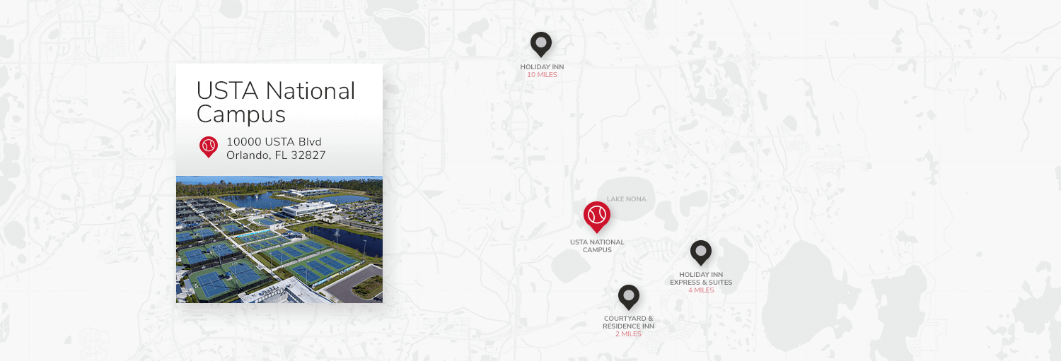 USTA National Campus Orlando | Homepage | USTA Event Travel